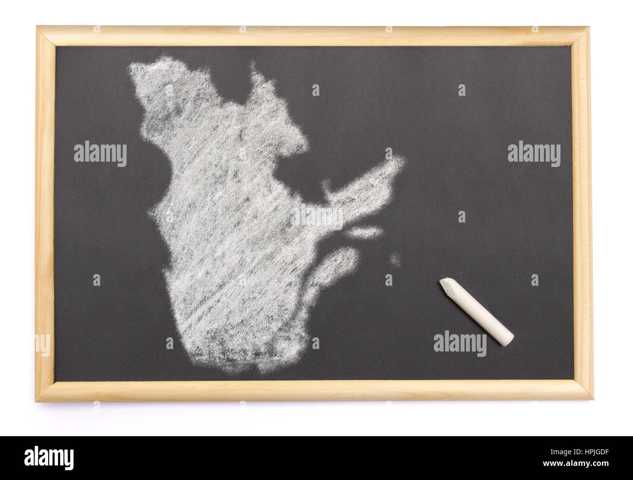 Map of quebec canada Cut Out Stock Images & Pictures - Alamy