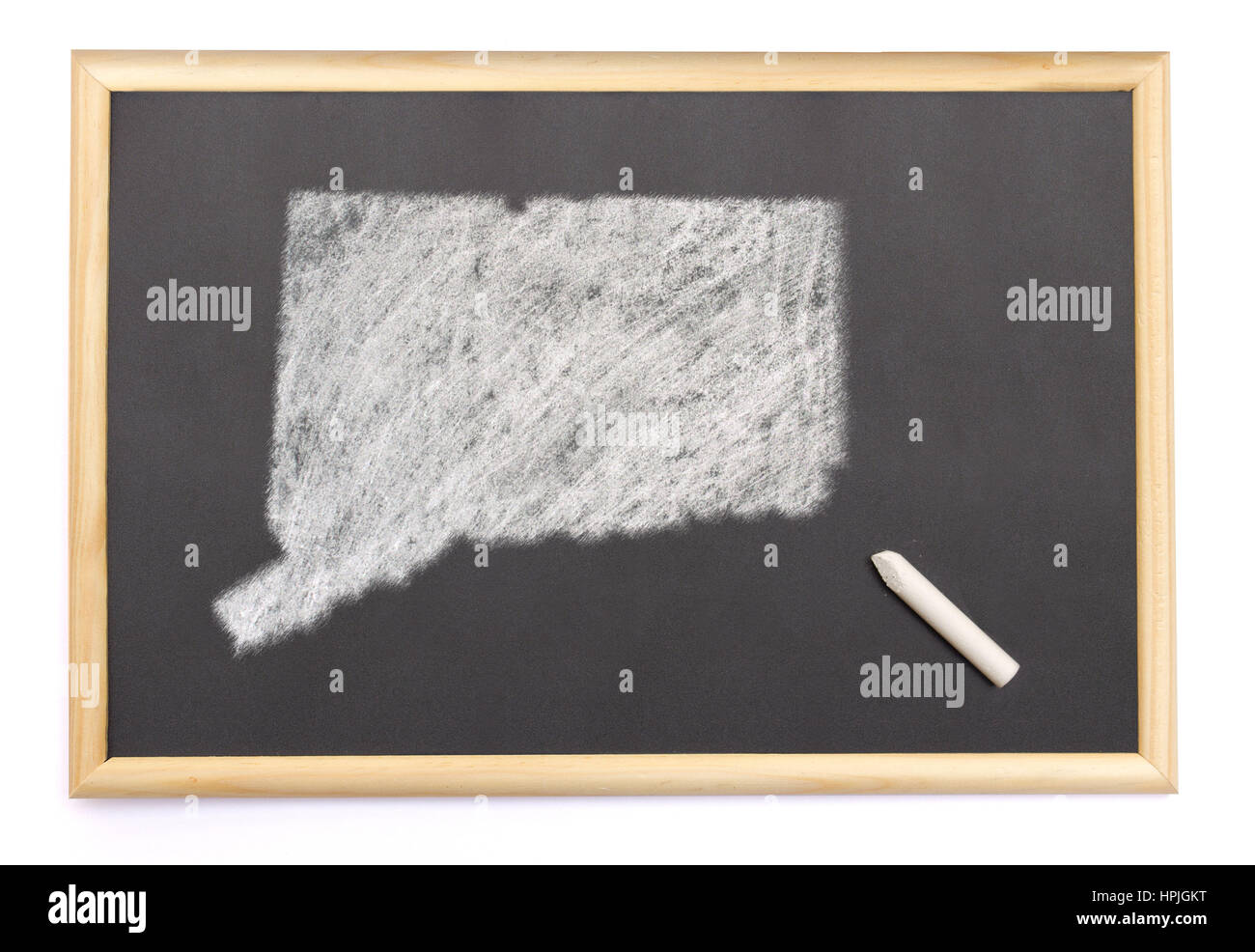 Map of connecticut state Cut Out Stock Images & Pictures - Alamy