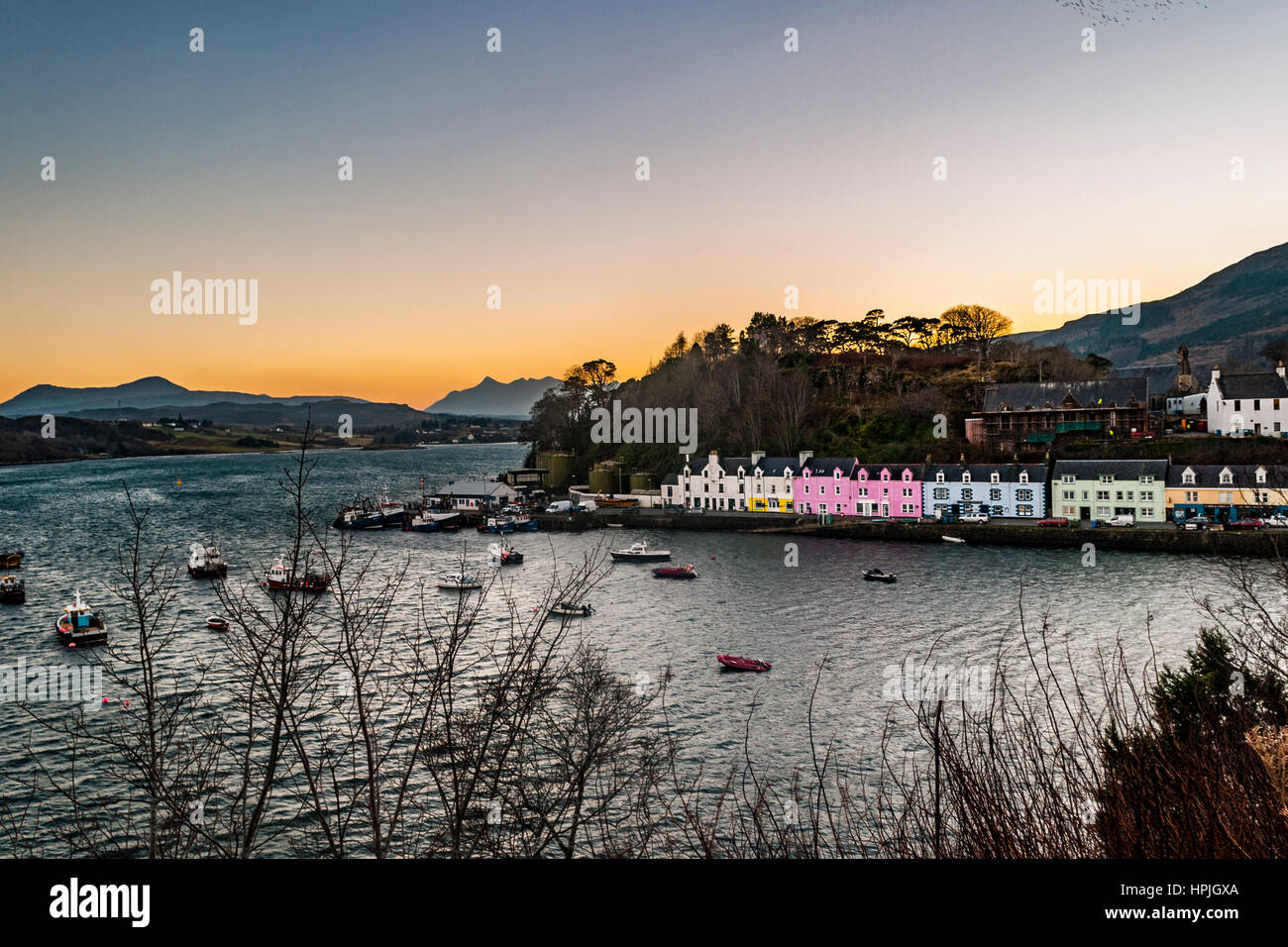 Apothecarys tower lump portree isle hi-res stock photography and images ...