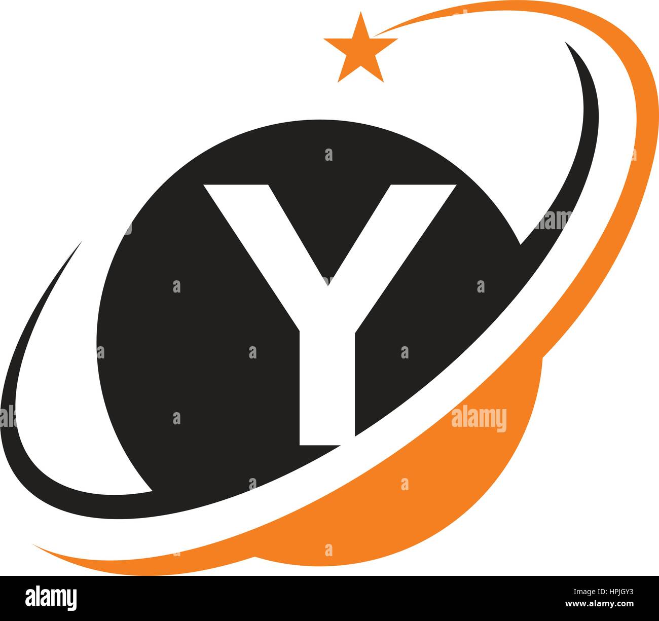 Star Swoosh Letter Y Stock Vector Image & Art - Alamy
