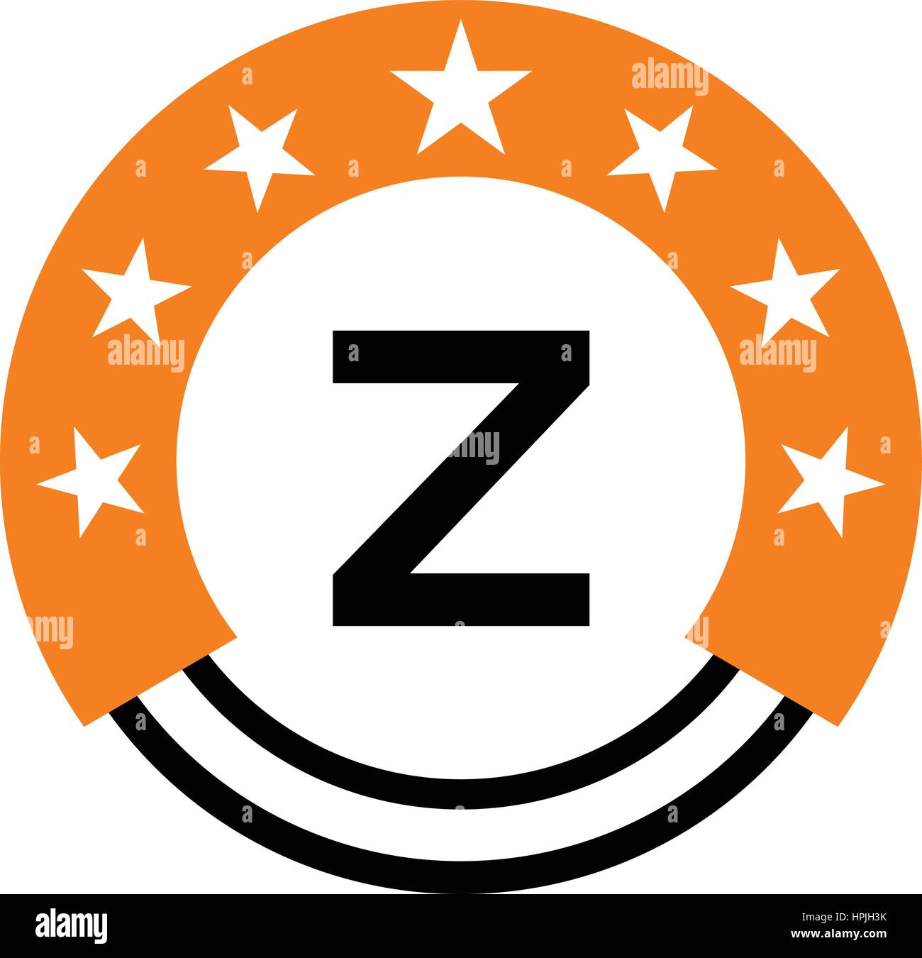 Star Union Initial Z Stock Vector Image & Art - Alamy
