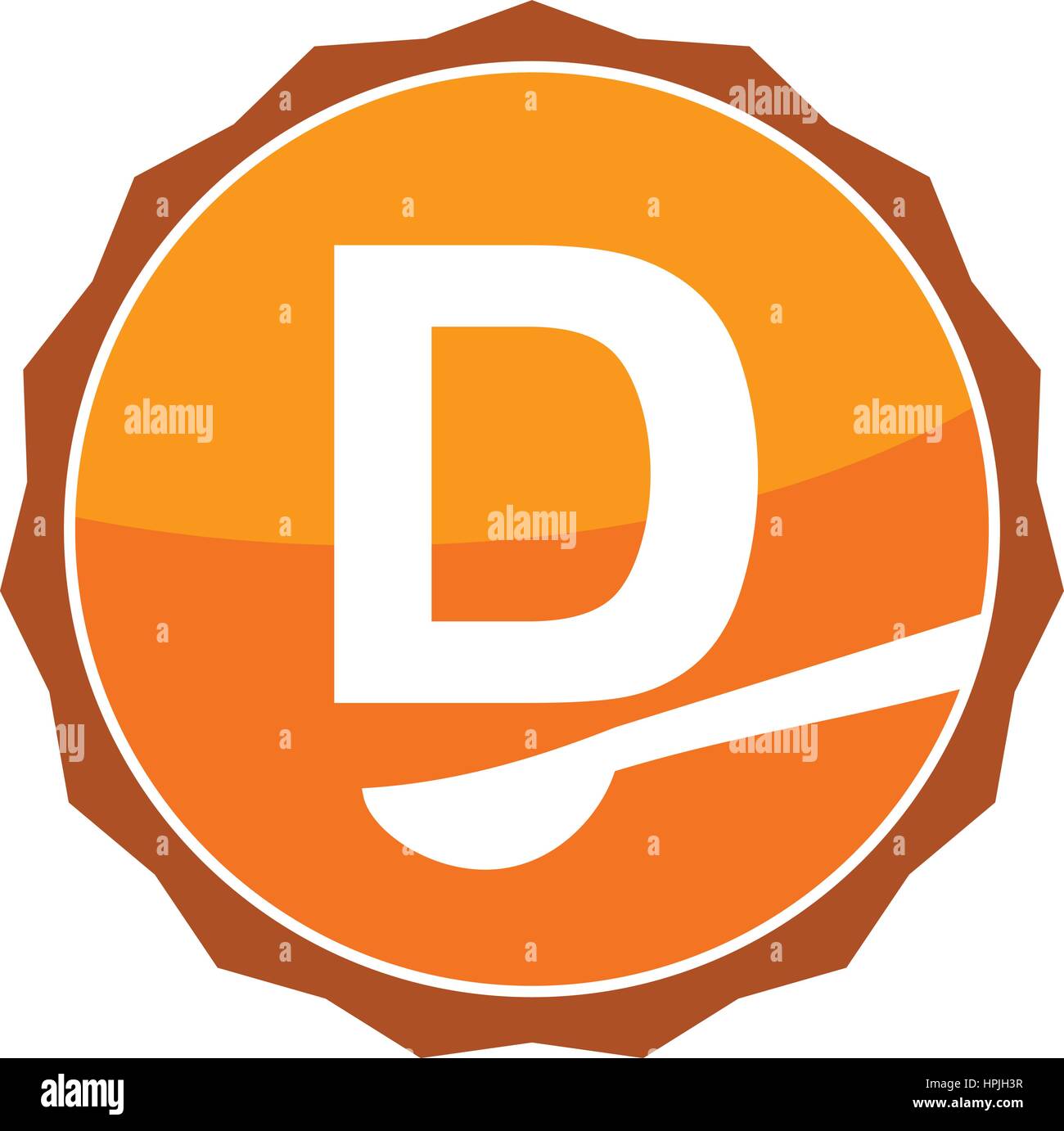 D spoon logo hi-res stock photography and images - Alamy