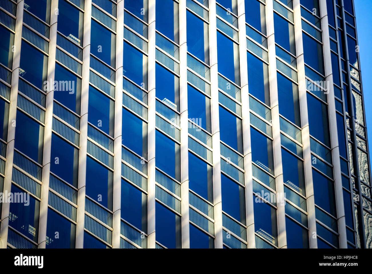 windows of commercial building in Hong Kong Stock Photo - Alamy