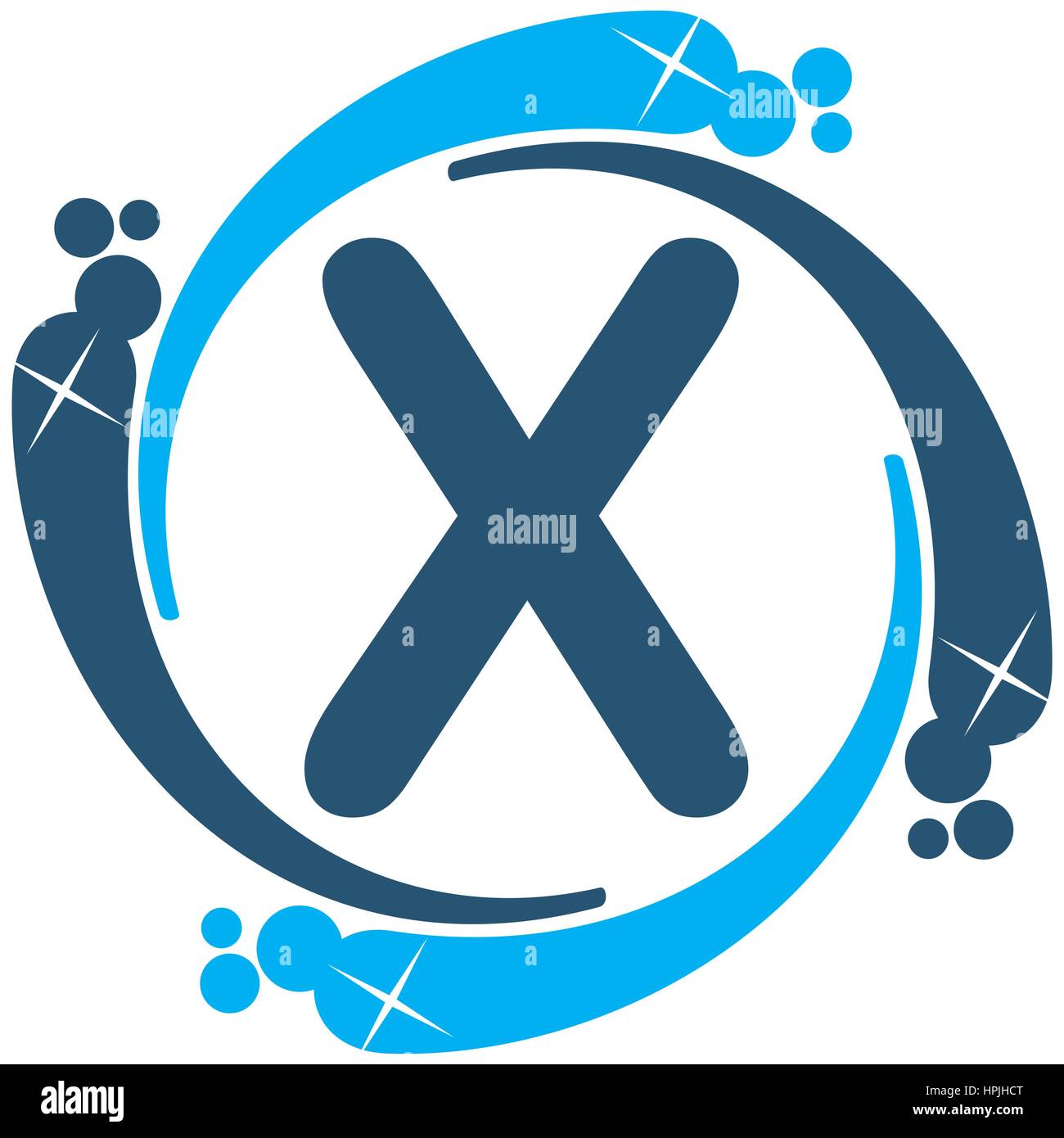 Aqua x Stock Vector Images - Alamy