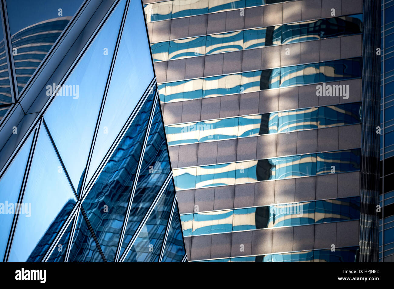 windows of commercial building in Hong Kong Stock Photo - Alamy