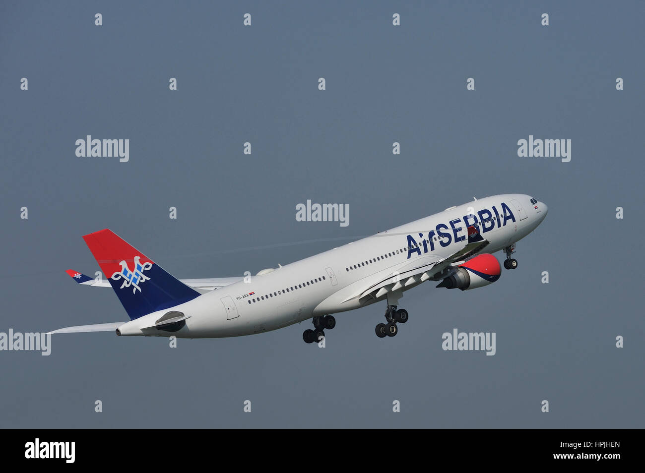 Air Serbia, national airline of Serbia Airbus A330 two-engine widebody ...