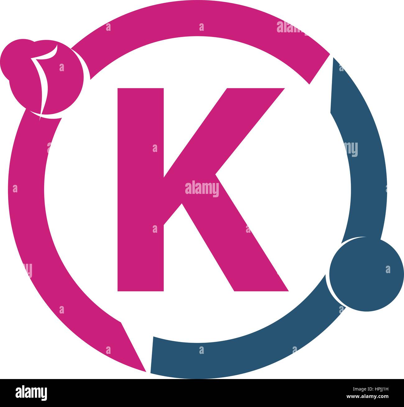 Teamwork Sharing Dating Initial K Stock Vector Image & Art - Alamy