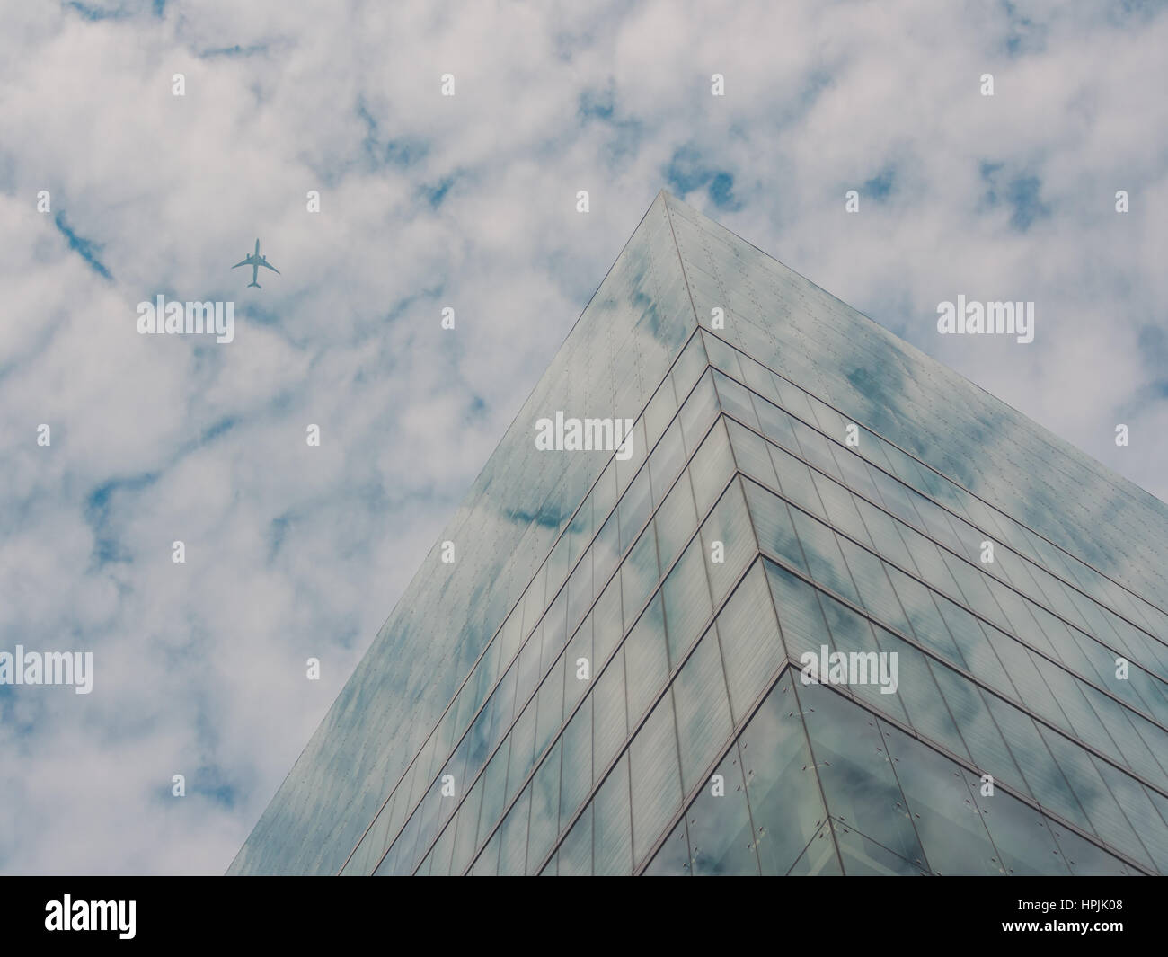 Skyscraper Buildings and Sky View in Big City Stock Photo - Alamy