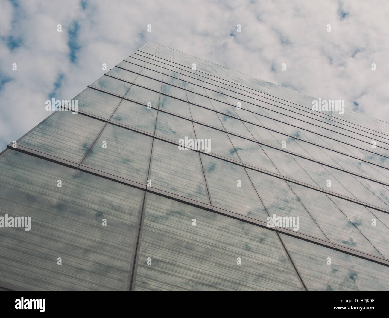 Skyscraper Buildings and Sky View in Big City Stock Photo - Alamy