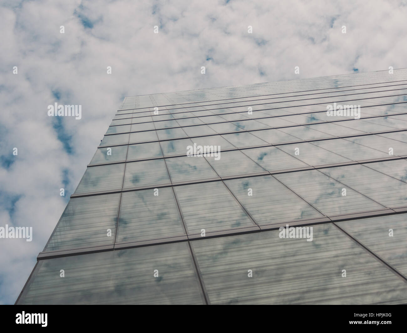 Skyscraper Buildings and Sky View in Big City Stock Photo - Alamy