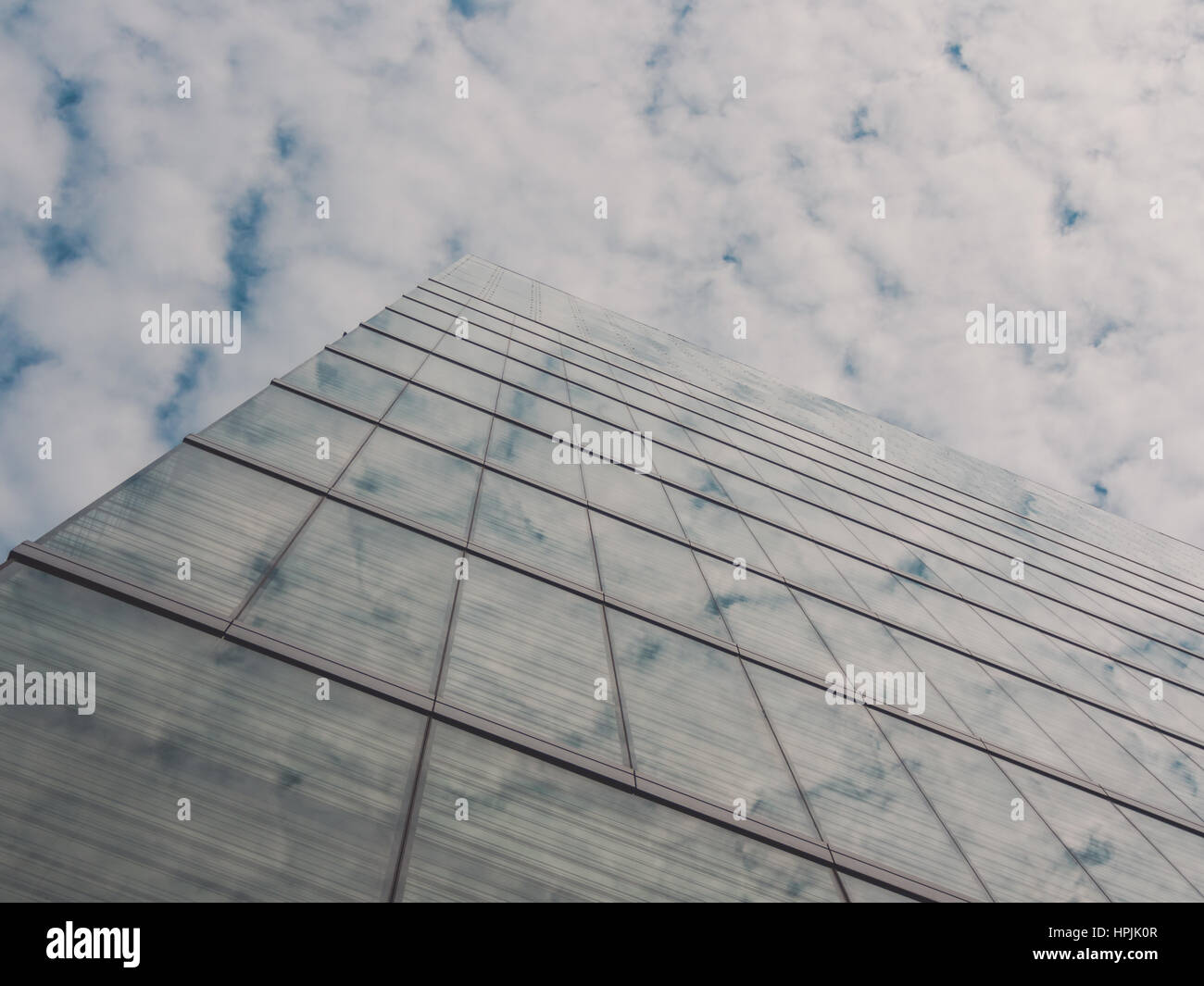 Skyscraper Buildings and Sky View in Big City Stock Photo - Alamy
