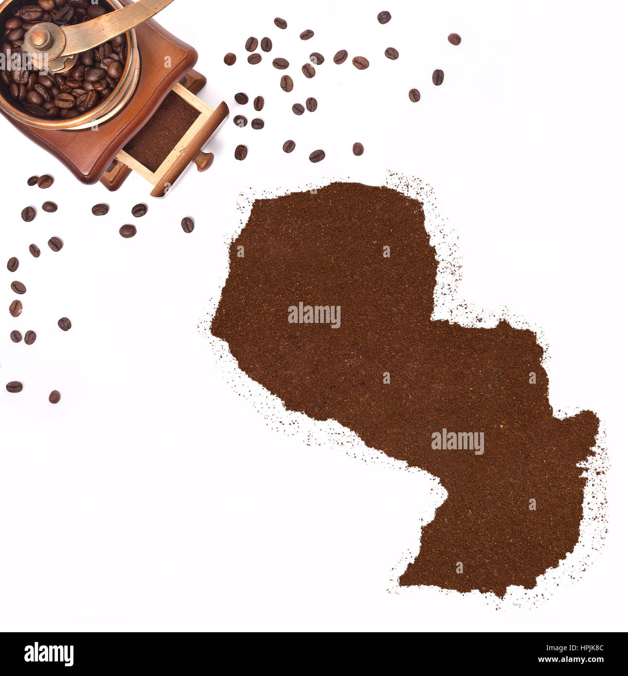 Paraguay map paraguayan country hi-res stock photography and images - Alamy