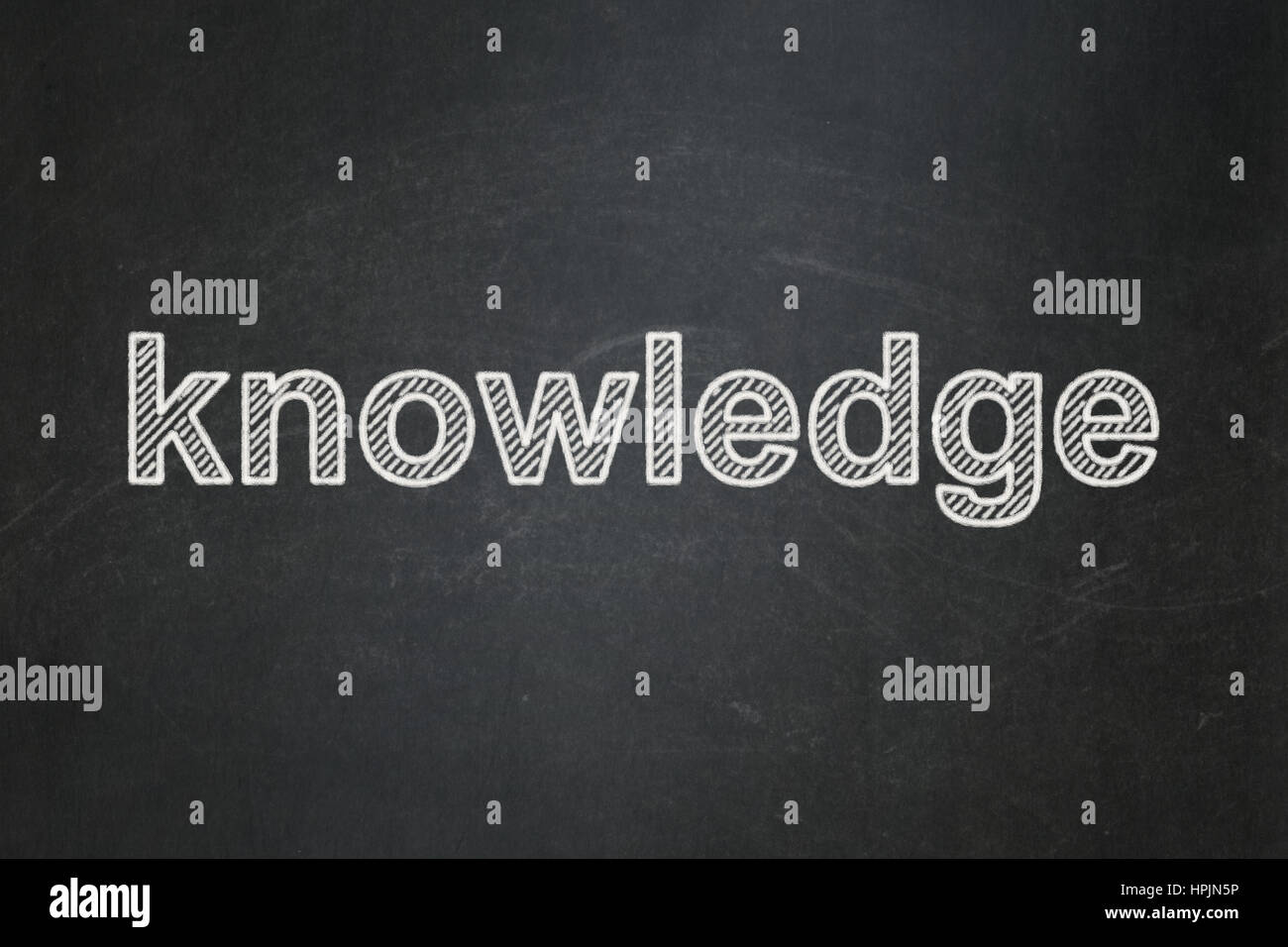 Education concept: Knowledge on chalkboard background Stock Photo - Alamy