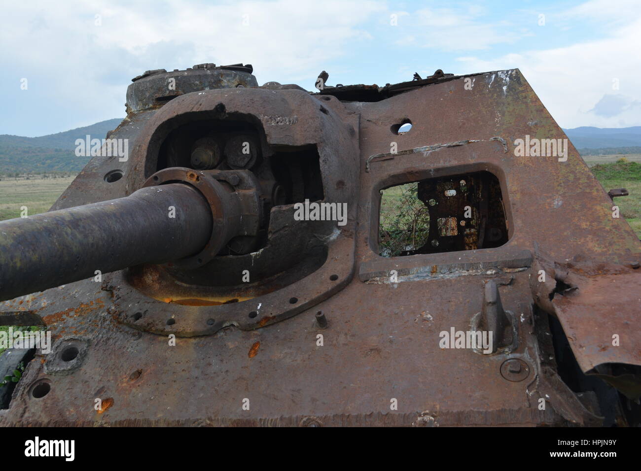 Broken tanks hi-res stock photography and images - Alamy