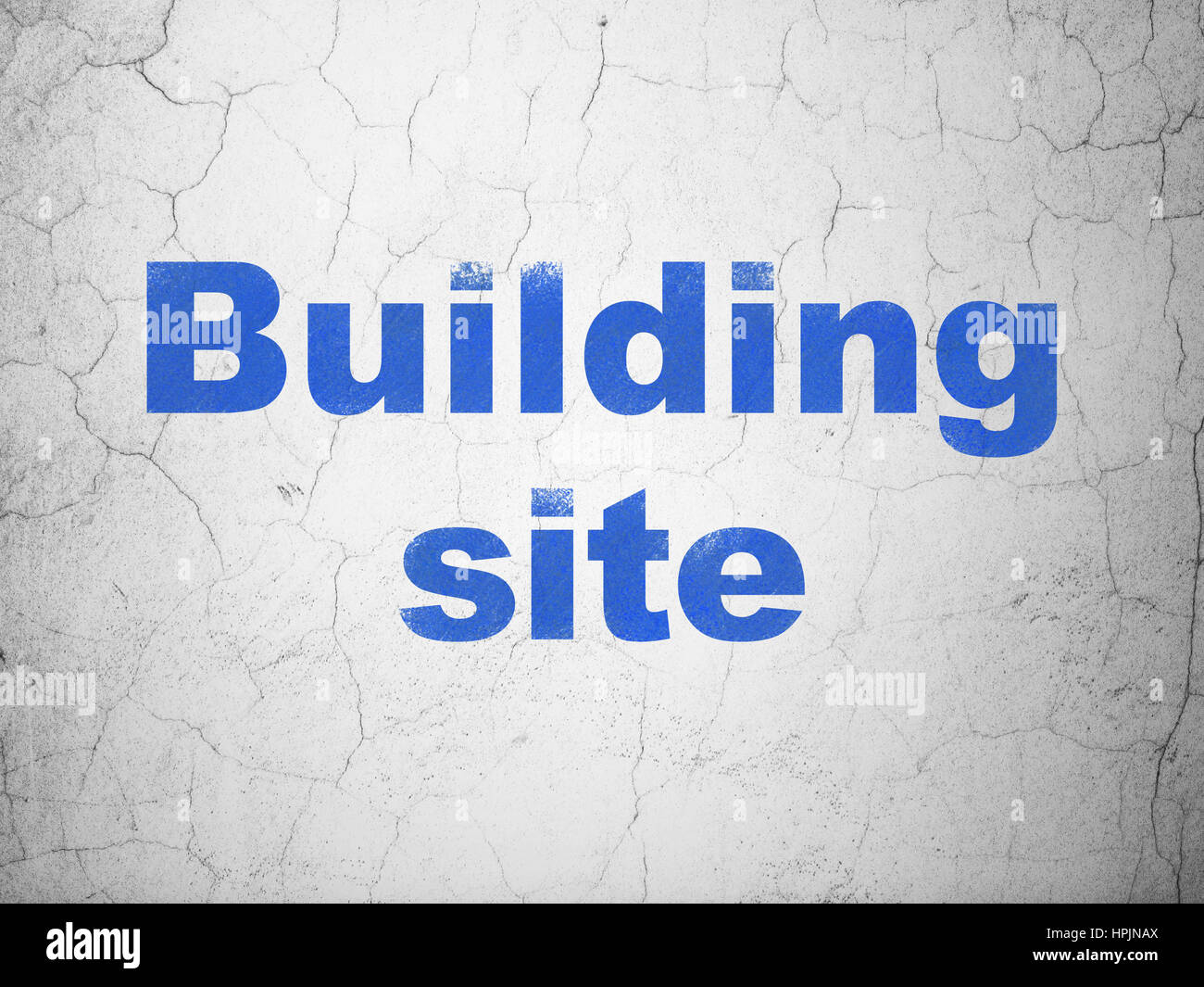 Construction concept: Building Site on wall background Stock Photo - Alamy