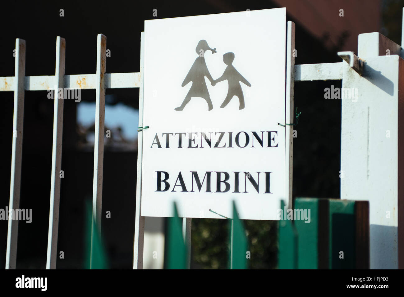 signal of children pass Stock Photo - Alamy