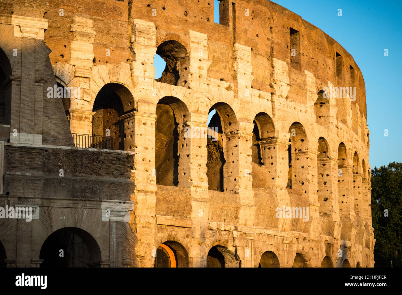 Rome golden hour colosseum hi-res stock photography and images - Alamy