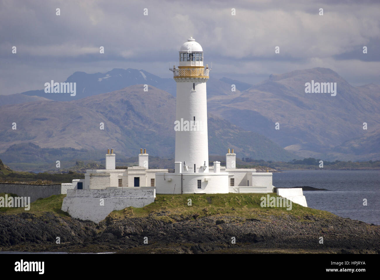 Scottish Light House Stock Photo - Alamy