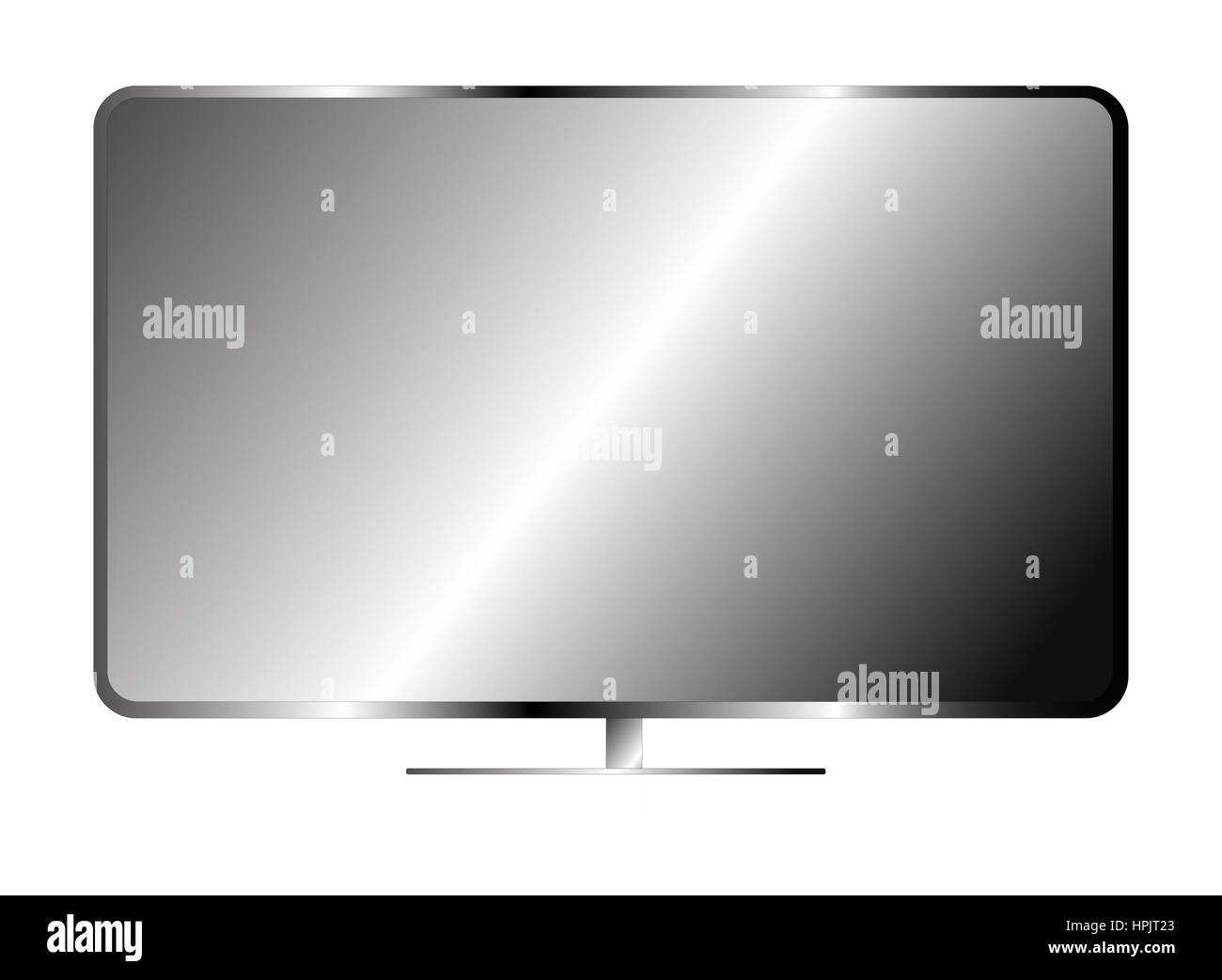 Smart TV with large screen Stock Photo - Alamy