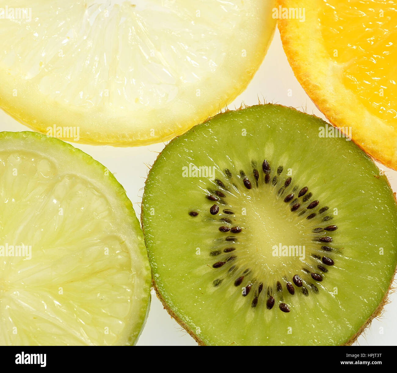 Slices fresh lemon citrus fruit hi-res stock photography and images - Alamy