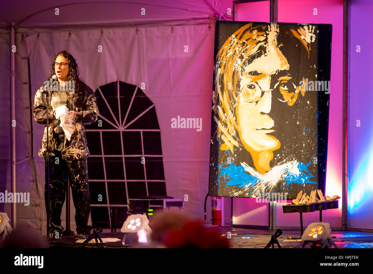 Michael Israel performs his 'Concert of Art' at David Lawrence Center ...