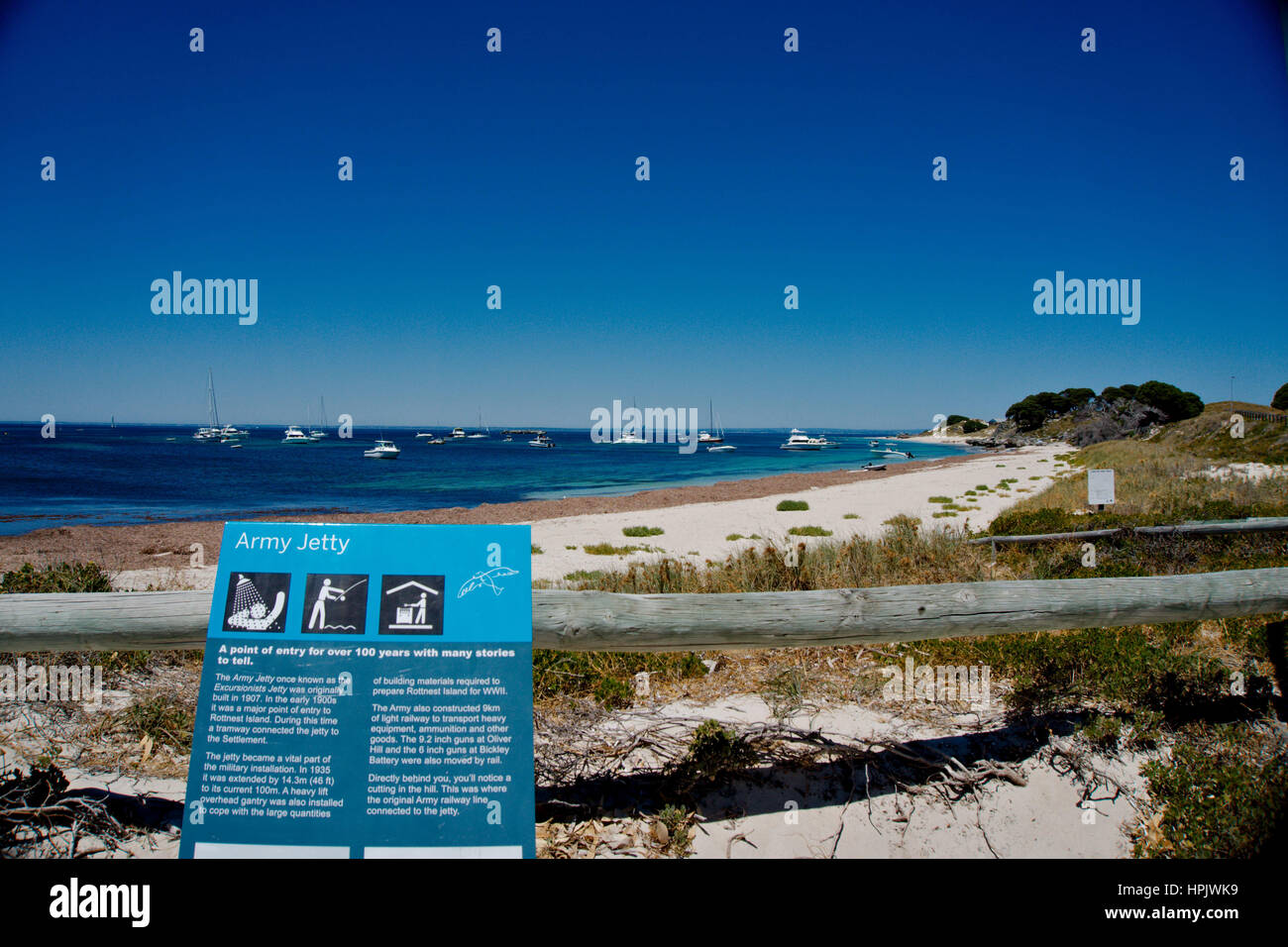 Army Jetty beach at the Rottnest Island Stock Photo - Alamy