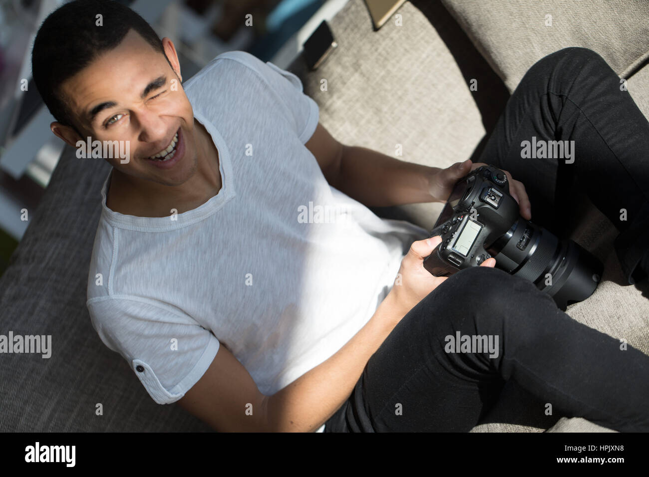 Funny face man ray hi-res stock photography and images - Alamy