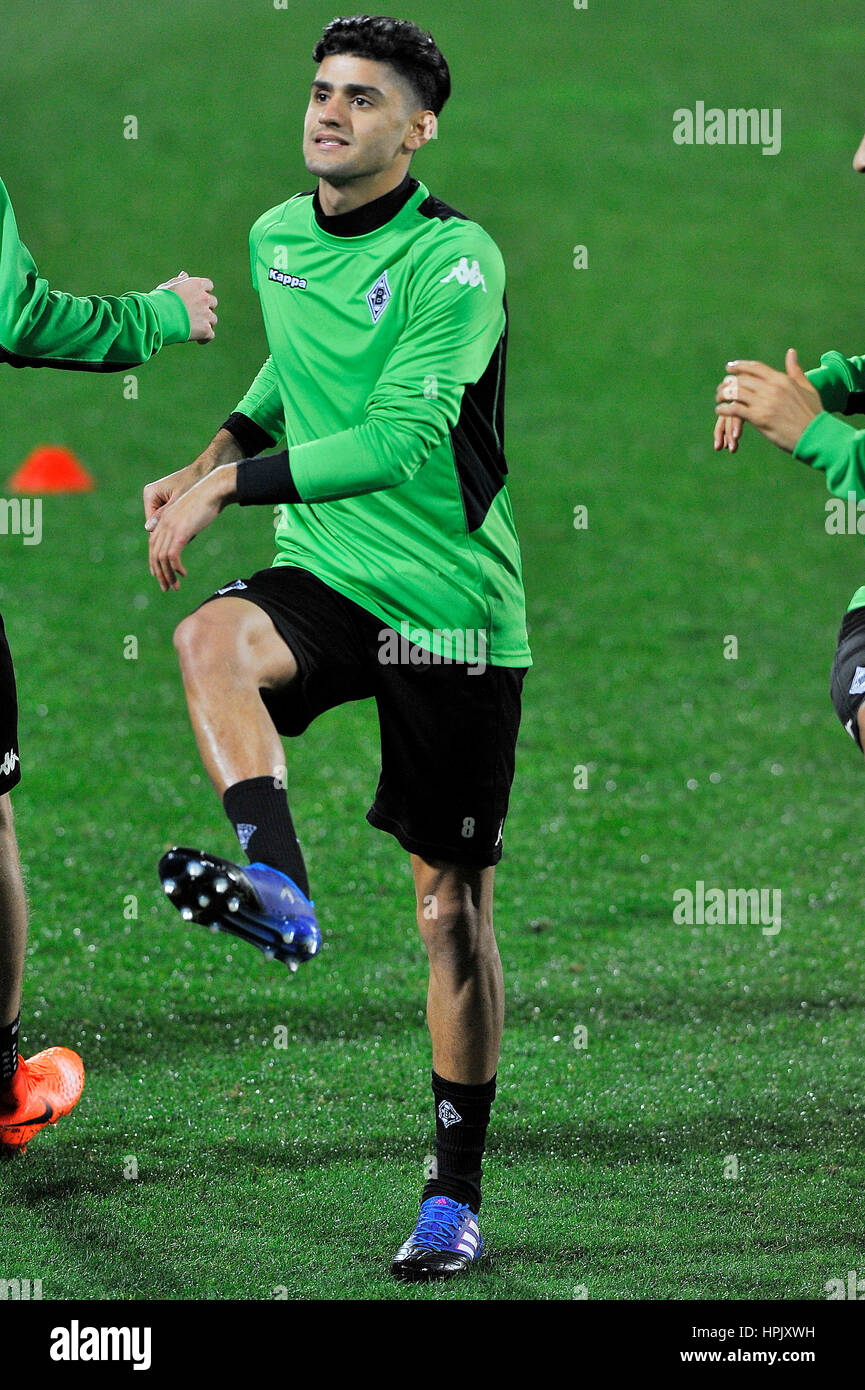 Florence, Italy. 22nd Feb, 2017. Borussia Mönchengladbach's Mahmoud ...