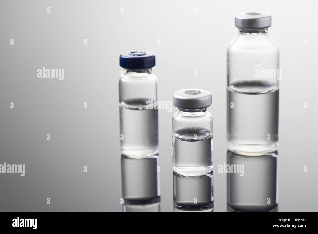 Medicine in vials, ready for vaccine injection , Cancer Treatment ...