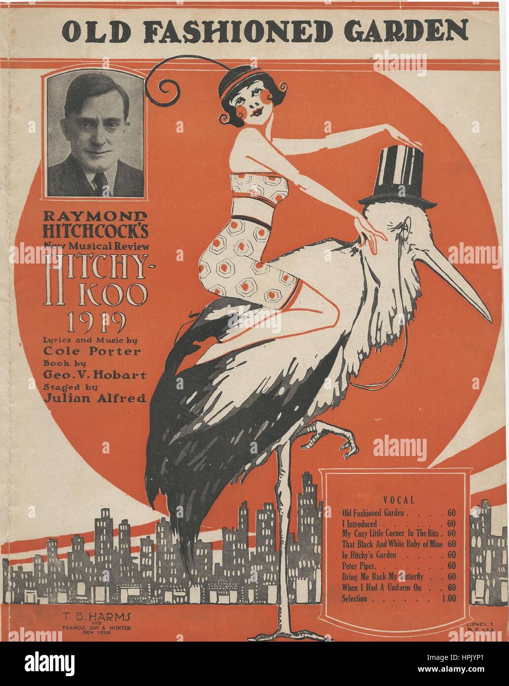 "Hitchy-Koo of 1919" Musical Sheet Music Cover Stock Photo - Alamy