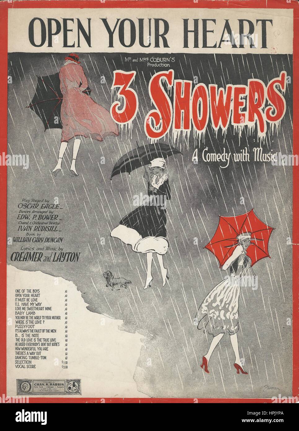 Vintage 1920s sheet music hi-res stock photography and images - Alamy