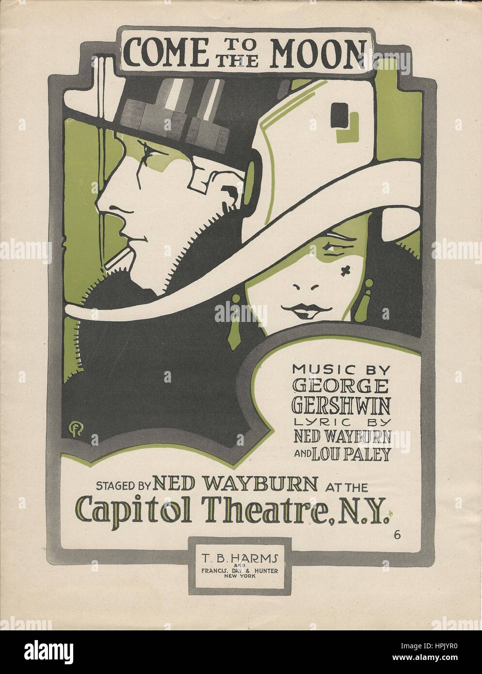 "Demi-Tasse Revue" 1919 Musical Sheet Music Cover Stock Photo - Alamy