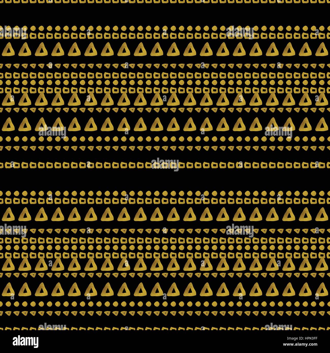 Geometric black and gold seamless pattern Stock Vector Image & Art - Alamy