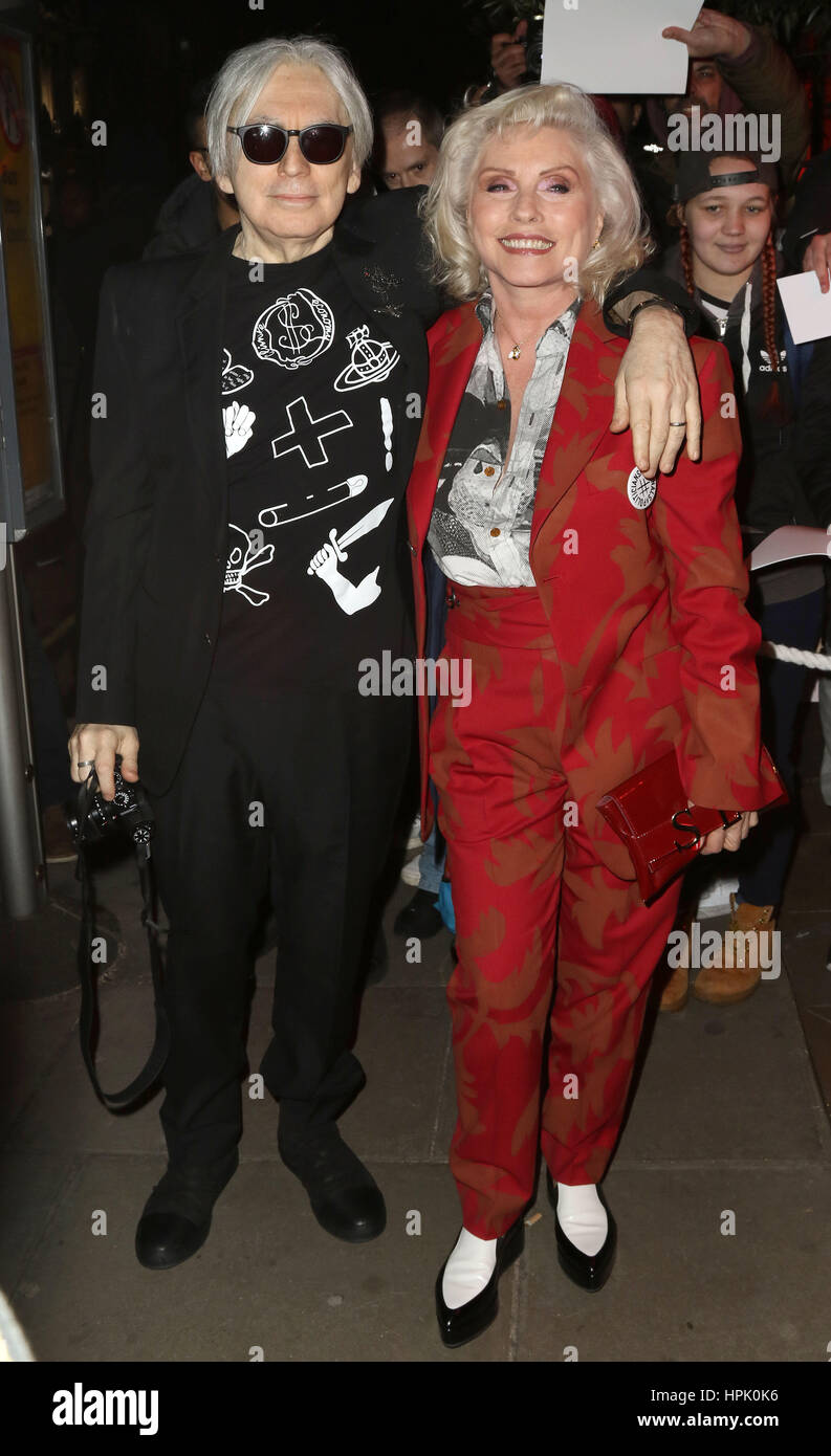 Feb 13, 2017 - Chris Stein and Debbie Harry attending Elle Style Awards ...