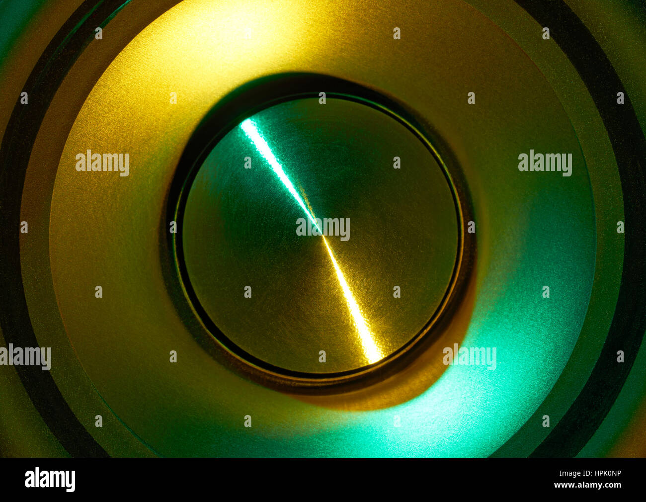 full frame frontal colorful loudspeaker detail Stock Photo - Alamy