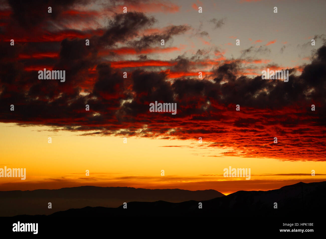 Mystical sunset hi-res stock photography and images - Alamy