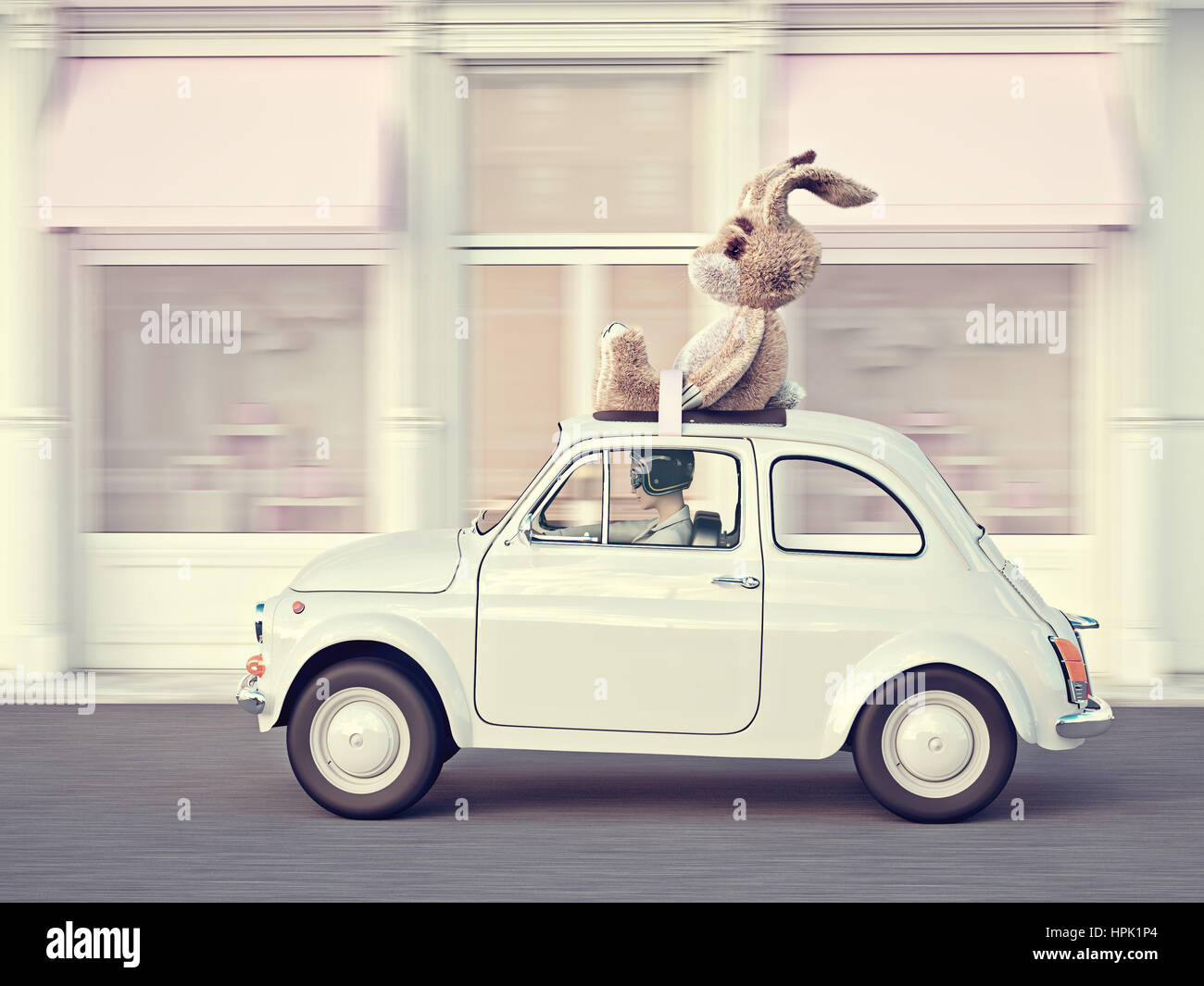 easter is coming. color filter. 3d rendering Stock Photo - Alamy