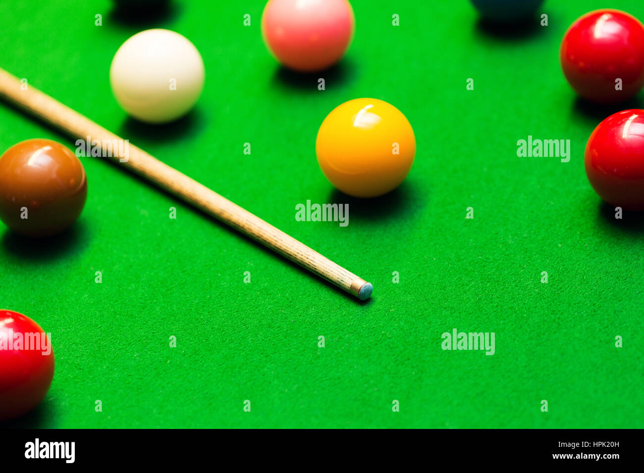 Snooker balls hi-res stock photography and images - Alamy