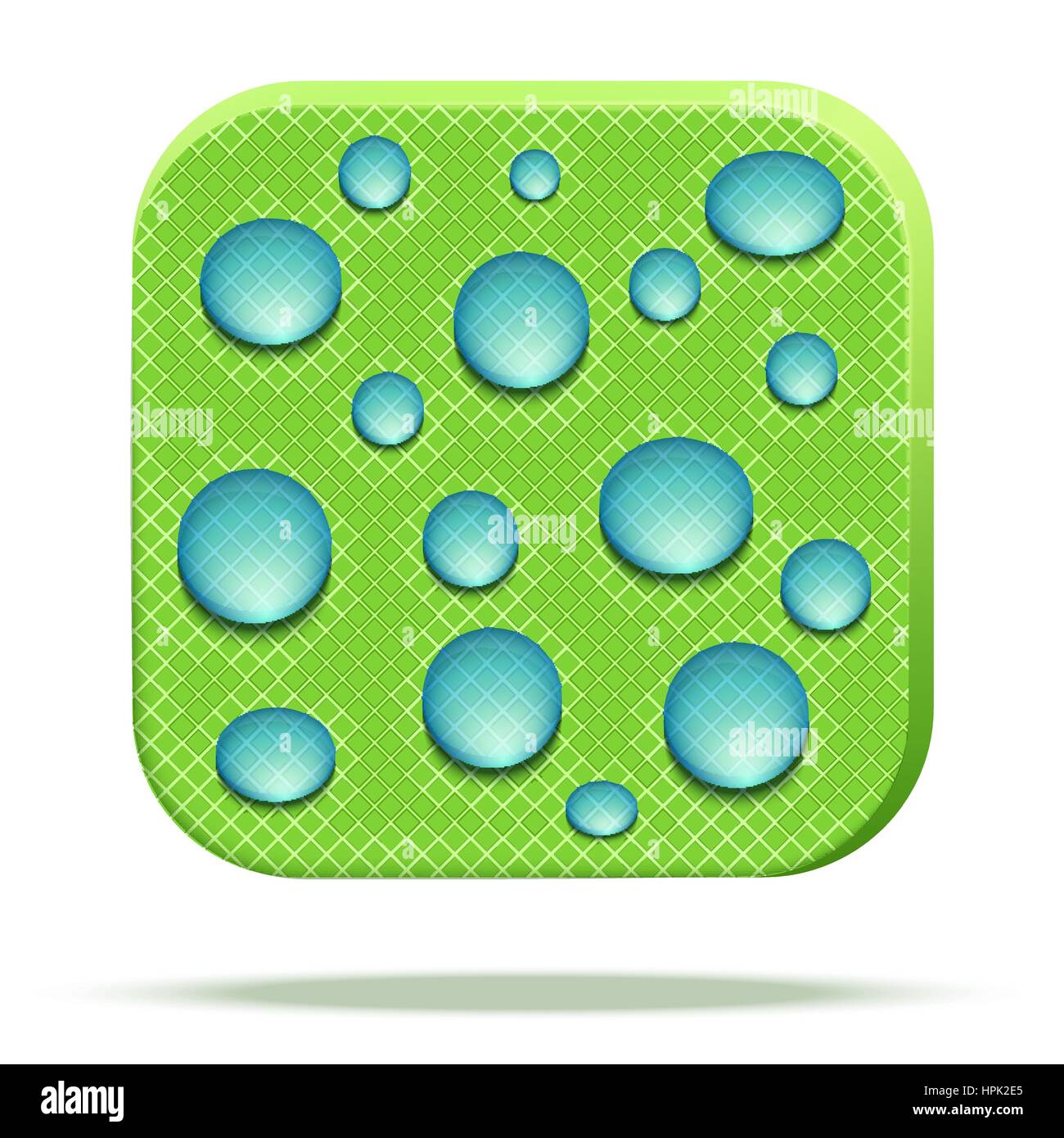 Icon of waterproof fabric Stock Vector Image & Art - Alamy