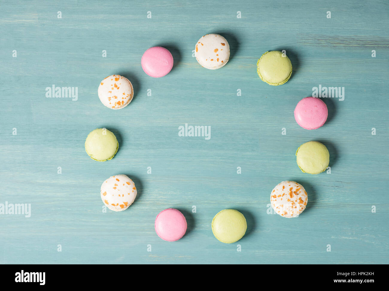 Delicious sweet macarons Stock Photo - Alamy