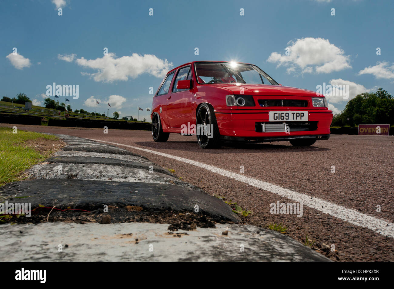Modified 1989 Vauxhall Nova Stock Photo - Alamy