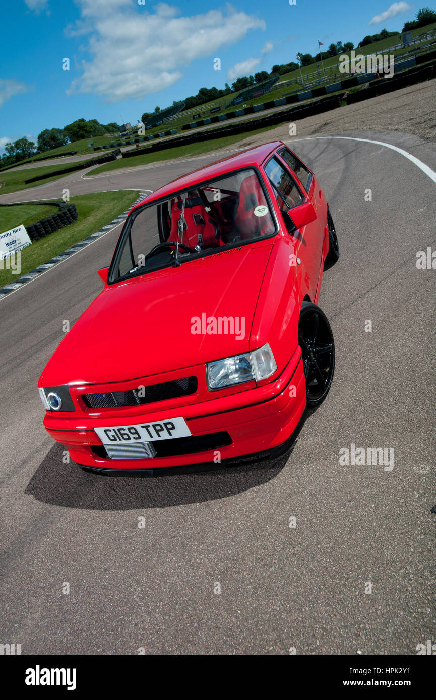 Modified 1989 Vauxhall Nova Stock Photo - Alamy