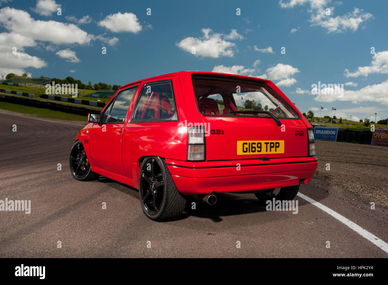 Modified 1989 Vauxhall Nova Stock Photo - Alamy