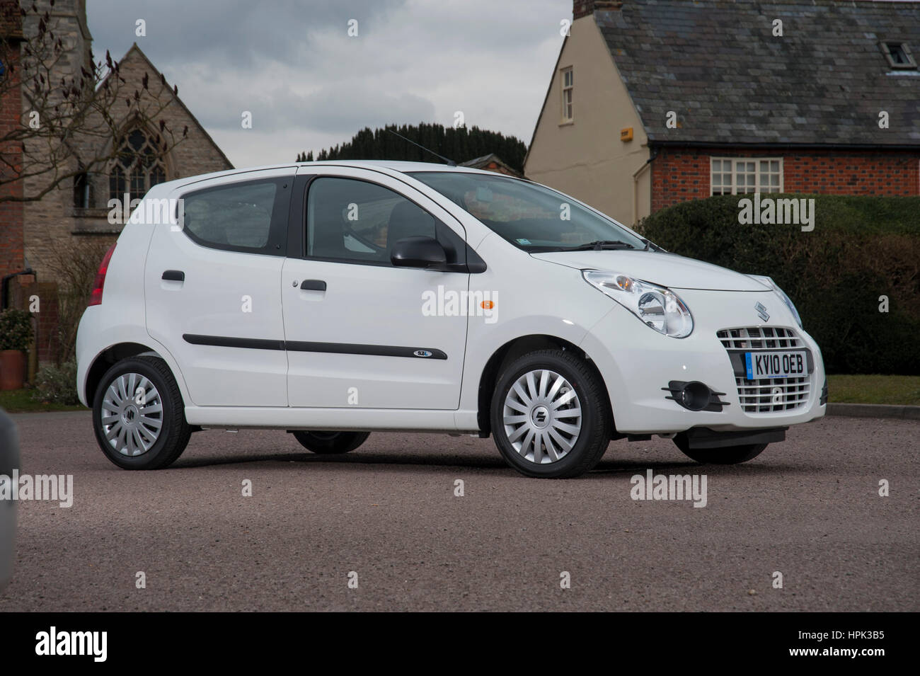 2010 Suzuki compact city car Stock Photo - Alamy