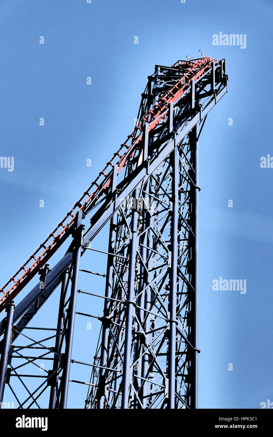 Big One roller coaster Blackpool,UK Stock Photo - Alamy