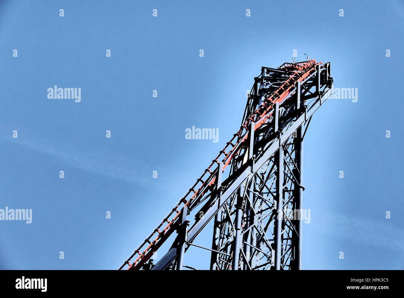 Big one steel roller coaster hi-res stock photography and images - Alamy