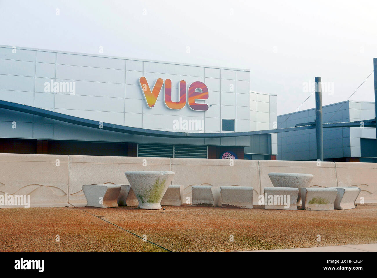 exterior of modern cinema Stock Photo - Alamy