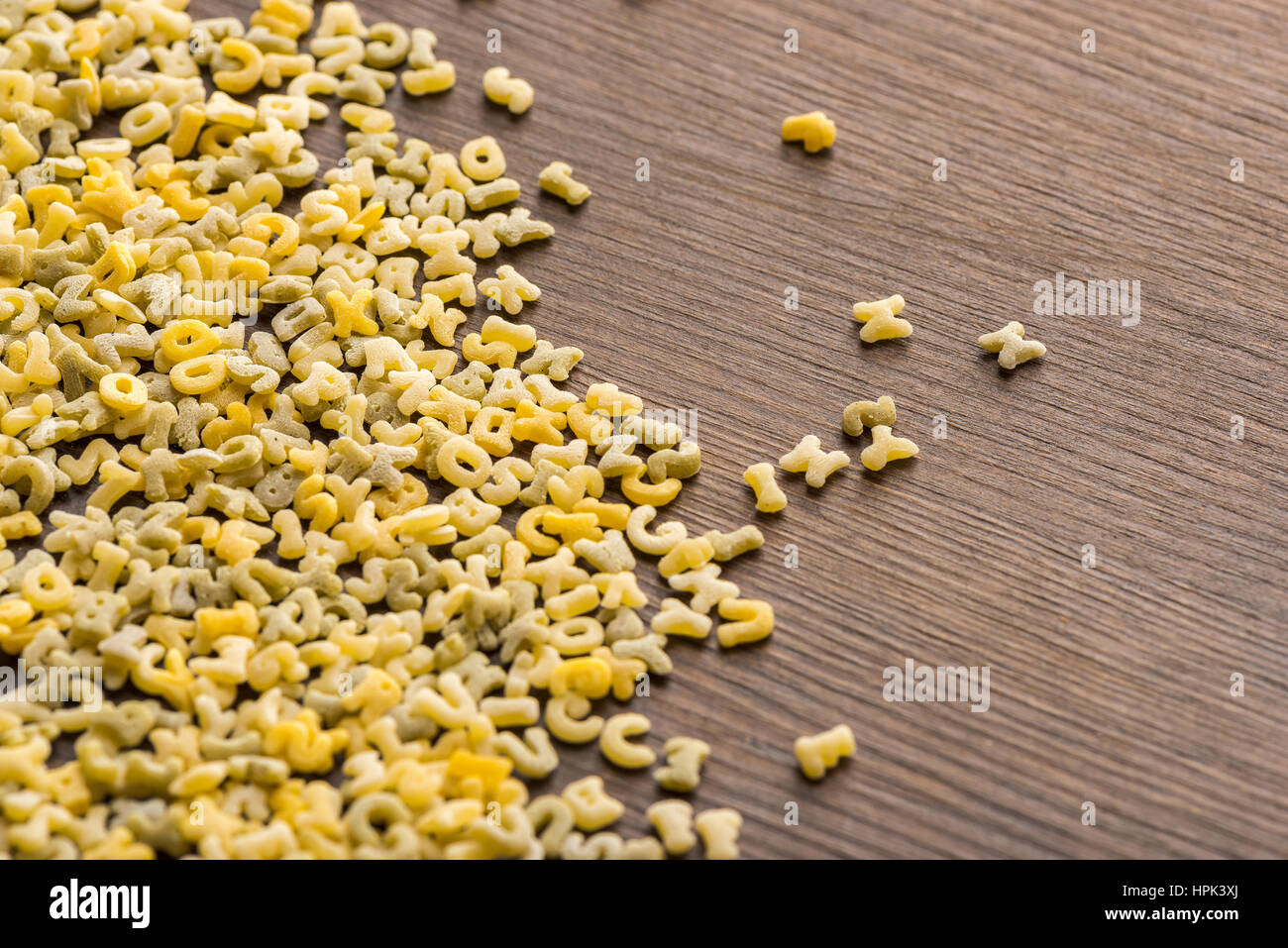 macaroni alphabet letters Stock Photo - Alamy