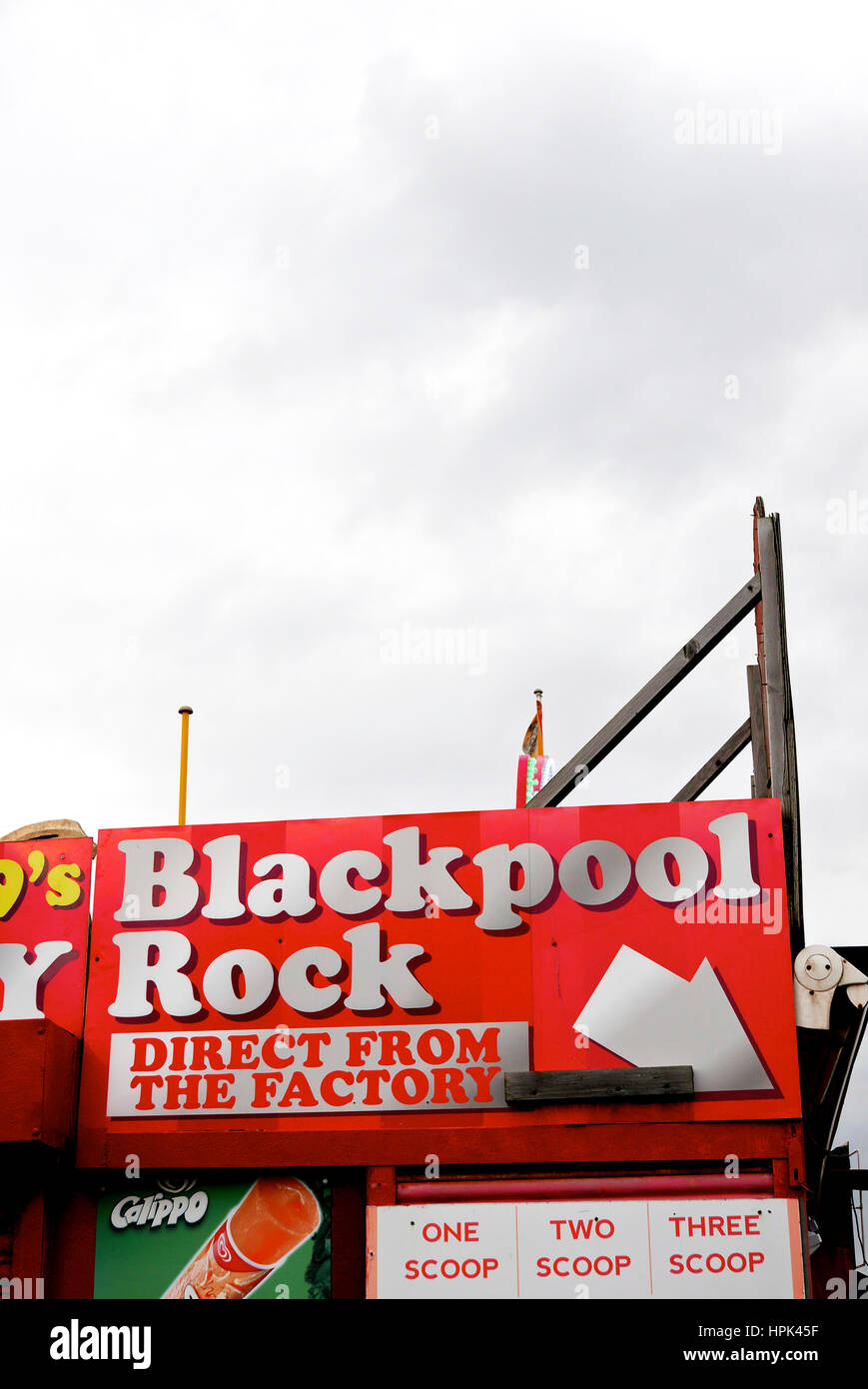 Blackpool rock hi-res stock photography and images - Alamy