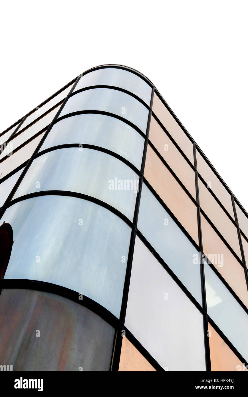 Curved office block hi-res stock photography and images - Alamy